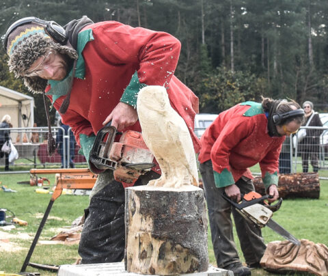 Christmas Chainsaw Carving | Living Heritage Country Shows